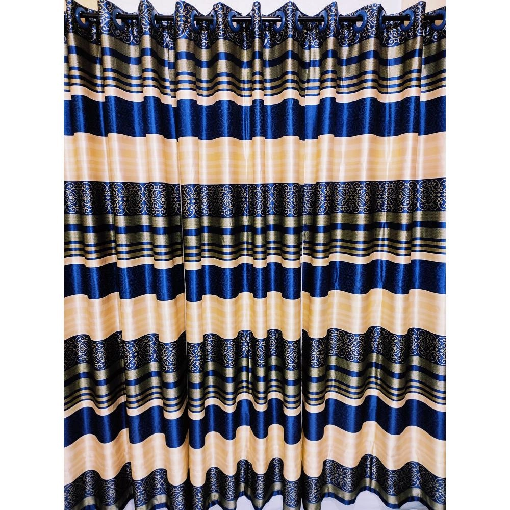 2 Pcs Curtain Porda Synthetic Curtains Indian Porda Window Protector 45 ...