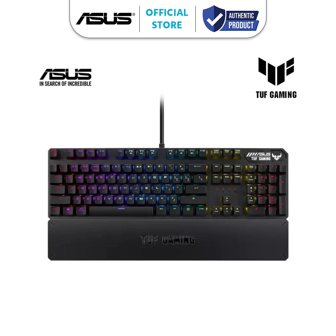ASUS TUF Gaming K3 RGB Mechanical Keyboard - N-key Rollover ...