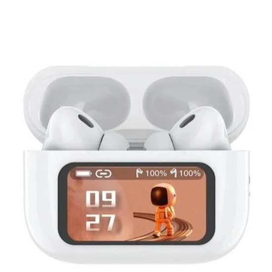 App Version A9 Pro Touch Screen Display Airpods with ANC ENC TWS ...