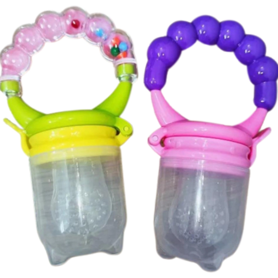 Baby Jhunjhuni Fruit Juicer Pacifeir Chusni Teether (with Extra 3 ...