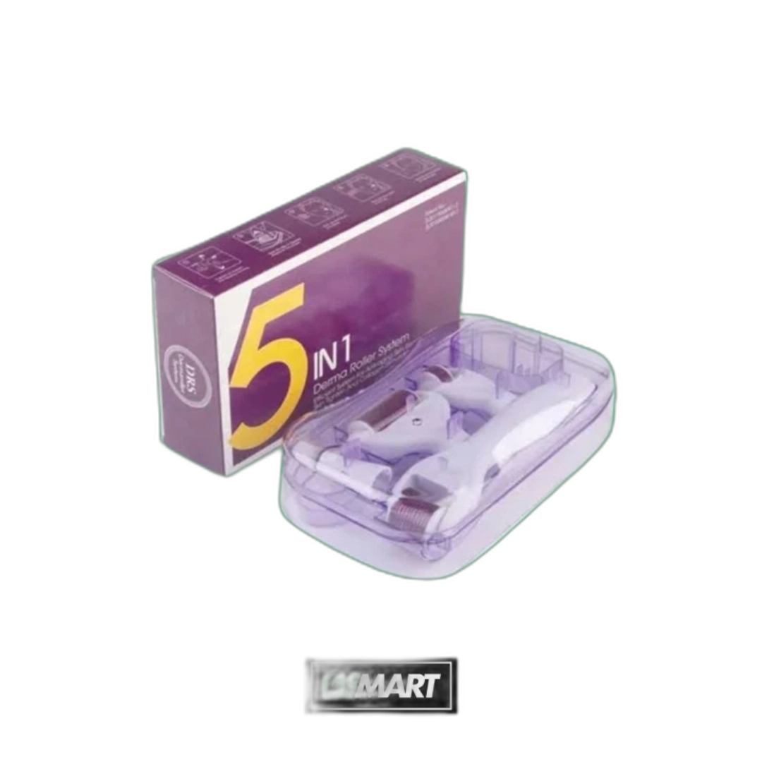 DRS 5-in-1 Derma Roller System in Bangladesh – Microneedle Skin & Hair ...