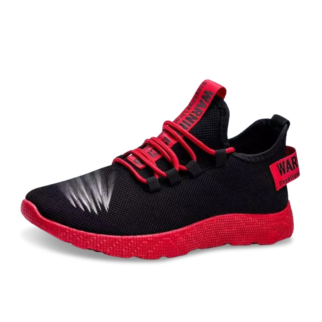 Red Sneakers For Men - Smart and Comfortable Fabrics Shoes - Innovative ...
