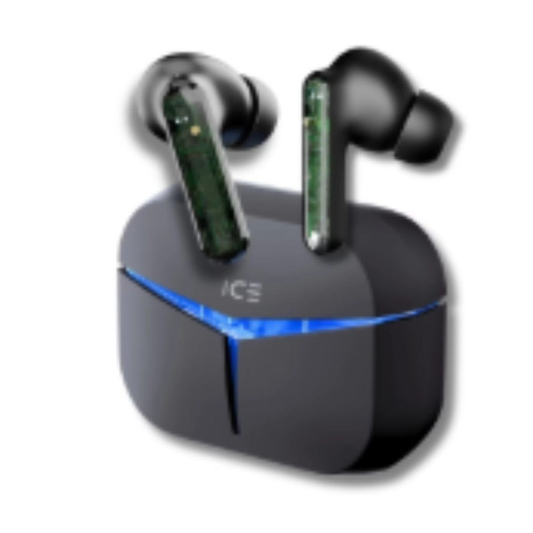 ICE Aura ENC TWS Earbuds-Black