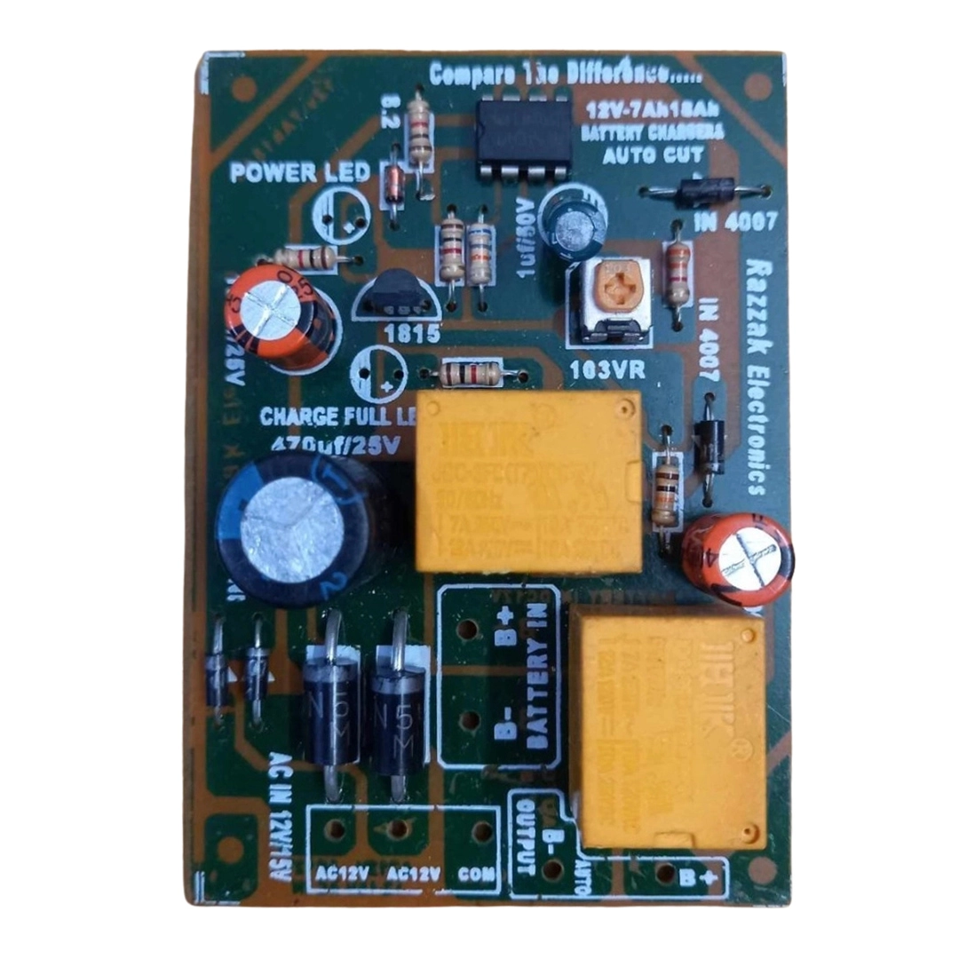 DOUBLE Relay MEDIUM Quality Auto Cut Circuit 12V Double Relay 12V Auto ...