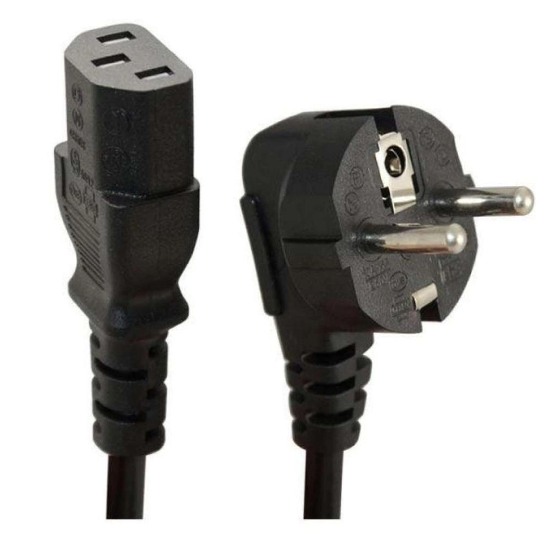 2 Pin Power Cable AC 220v Power Cord Cable For Computer Desktop PC LCD ...
