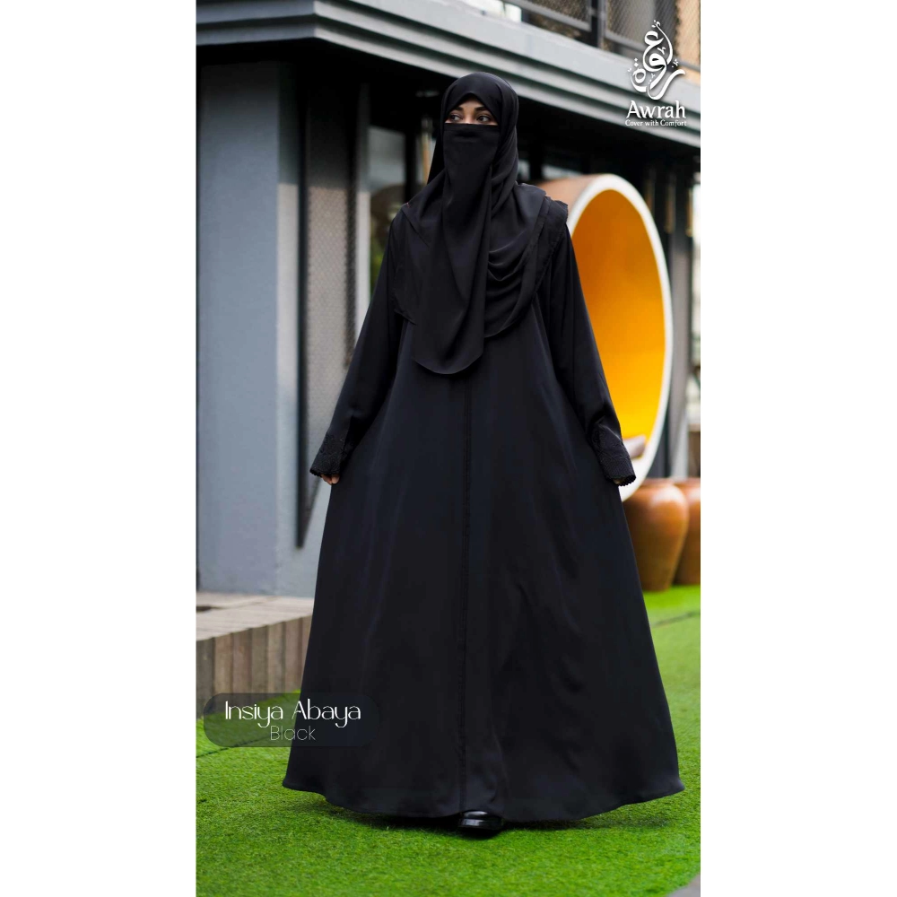 Awrah - Insiya Abaya - Black