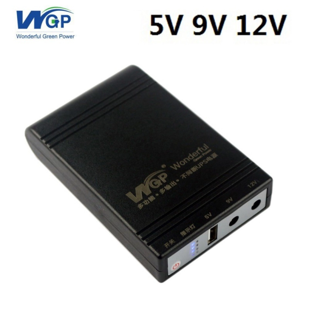 Mini UPS DC UPS for Router, Onu, CC Camera 5, 9, 9 Volt Output