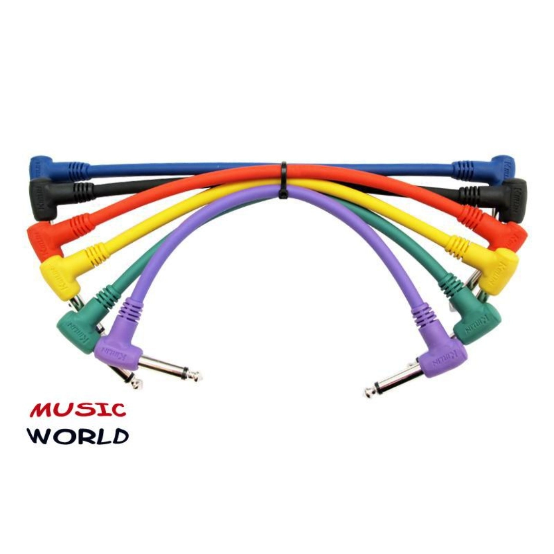 Xvive Guitar Patch Cable10 Inch Colorful Patch Cable Cord for Guitar ...