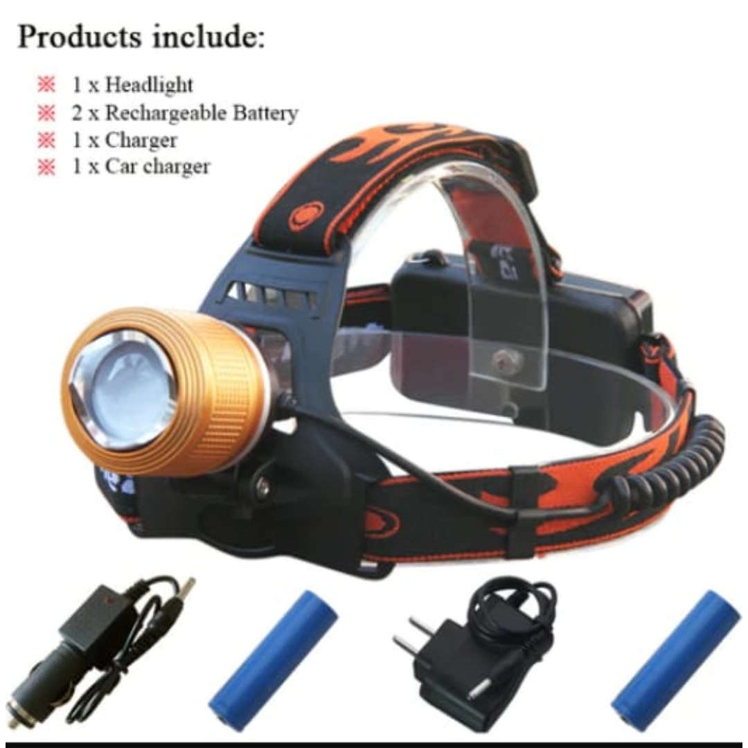 Rechargeable Led Headlight Dual Light Zoom Headlamp for using in OT ...