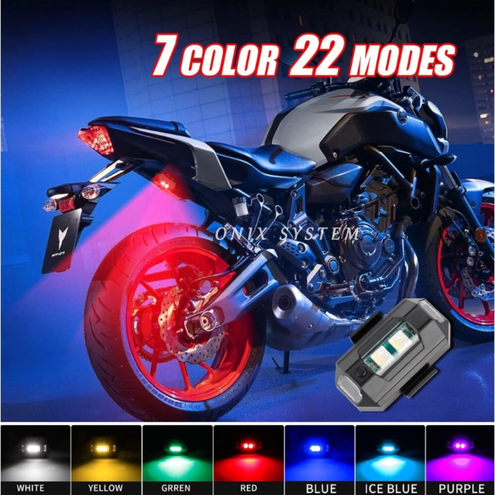 Universal Multi-Color Signal Airplane Blinking Strobe 7 Colors ...
