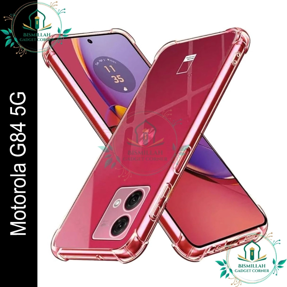 Transparent back cover For Motorola Moto G84 5G Luxury transparent ...