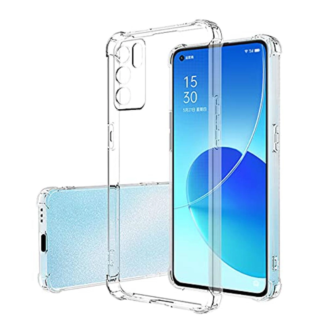 For Oppo Reno 6 4g Premium Soft Transparent Back Case Cover