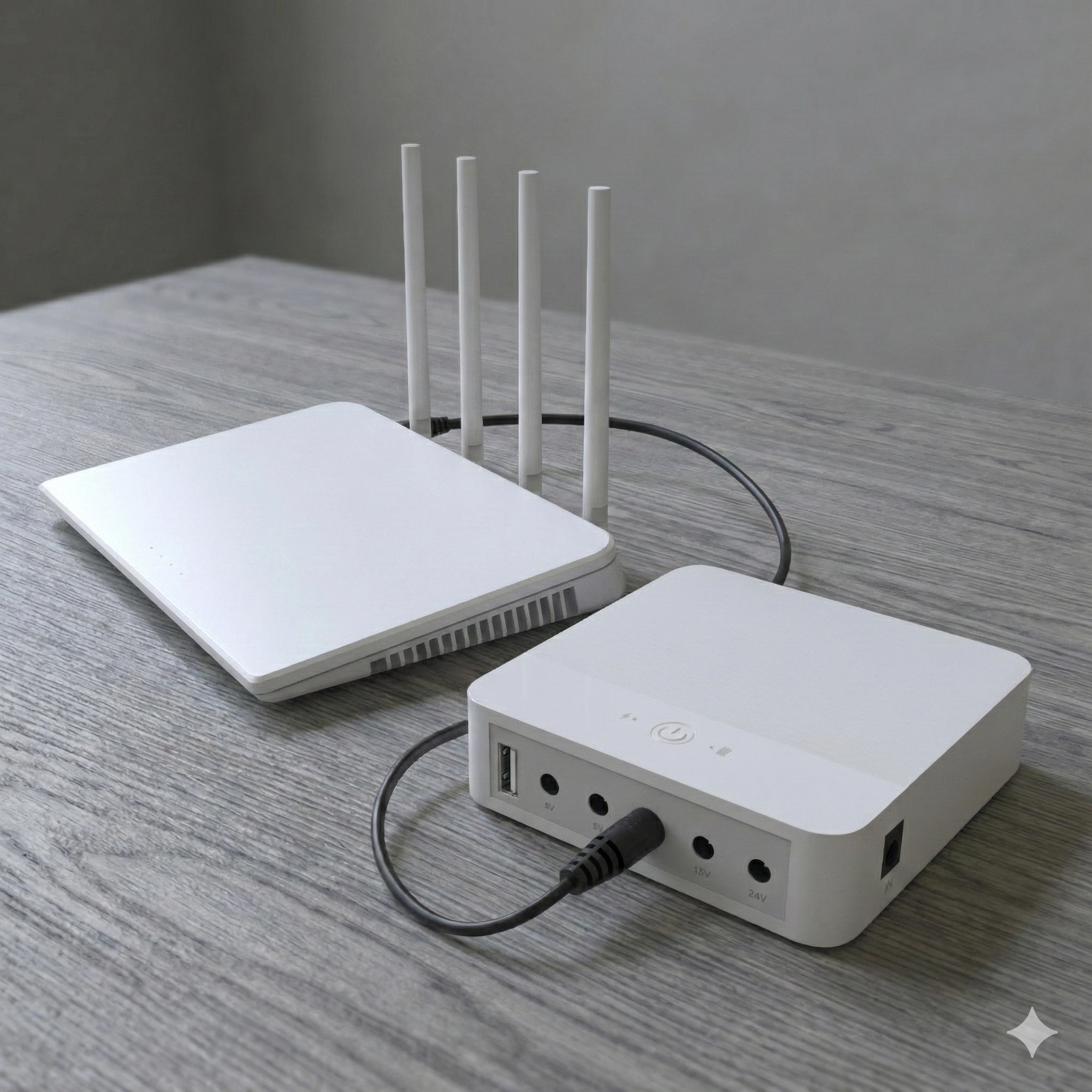 WGP Mini UPS for Wifi-Router, ONU & CC Camera 13200mAh – Uninterrupted ...