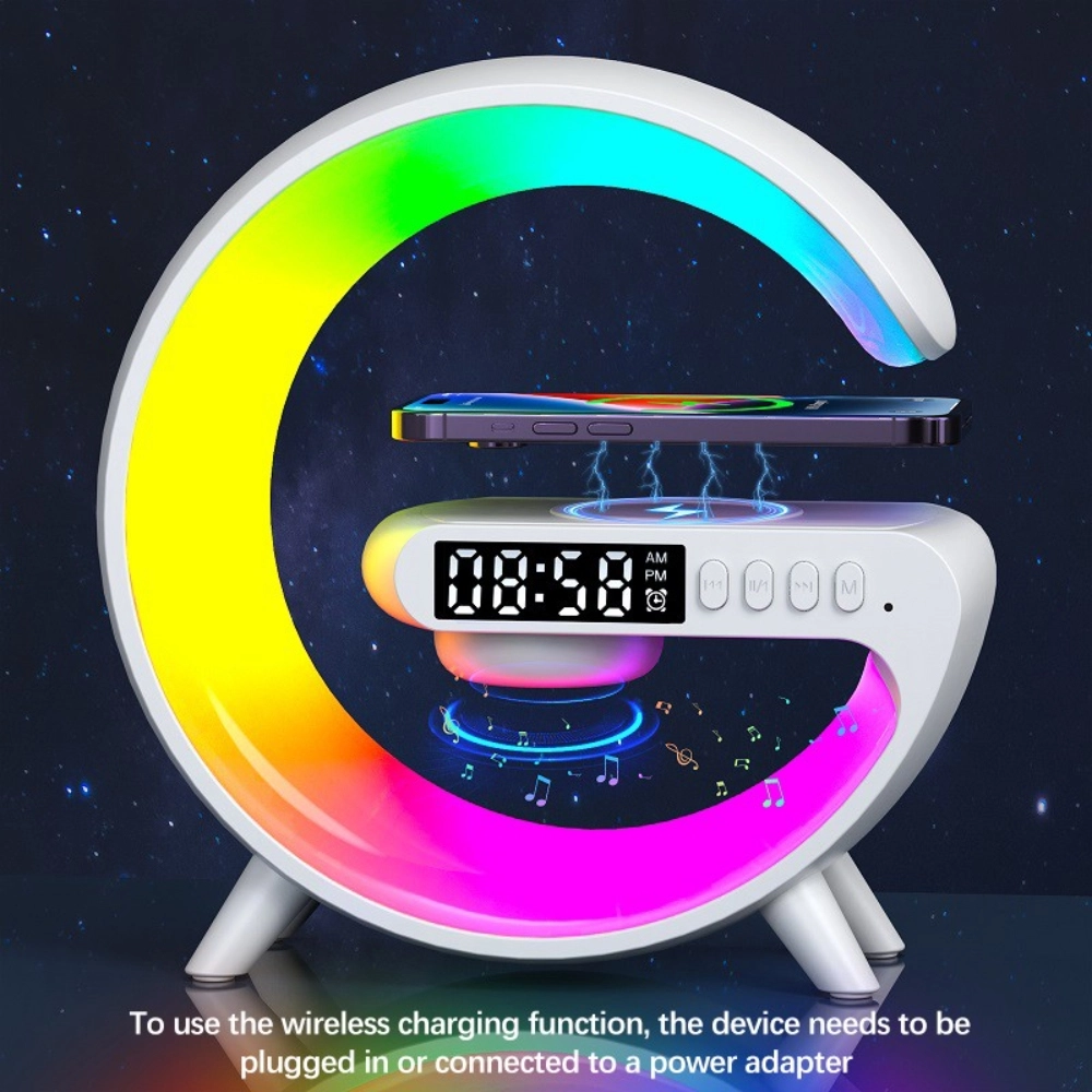 Smart Sound G63 Mini Colorful Ambient Light Wireless Charge Smart ...