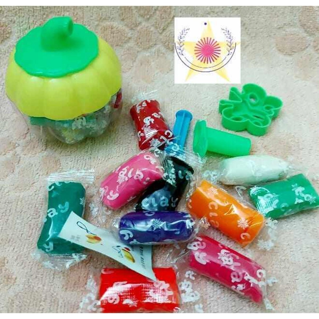 Best Quality Pumpkin Shape Super Clay Toy with Modeling Tools Clay & Dough