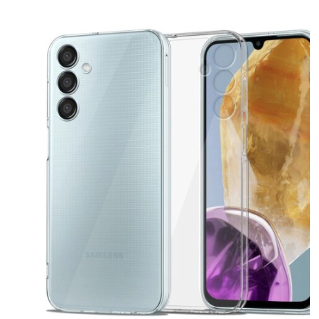Samsung Galaxy M15 5G Transparent Soft & Flexible TPU Mobile Back Cover
