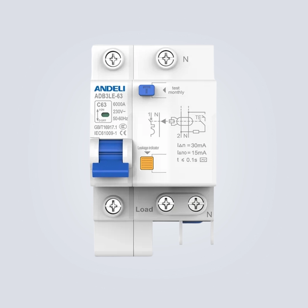 Andeli Residual Current Breaker with Over-current Protection (RCBO ...