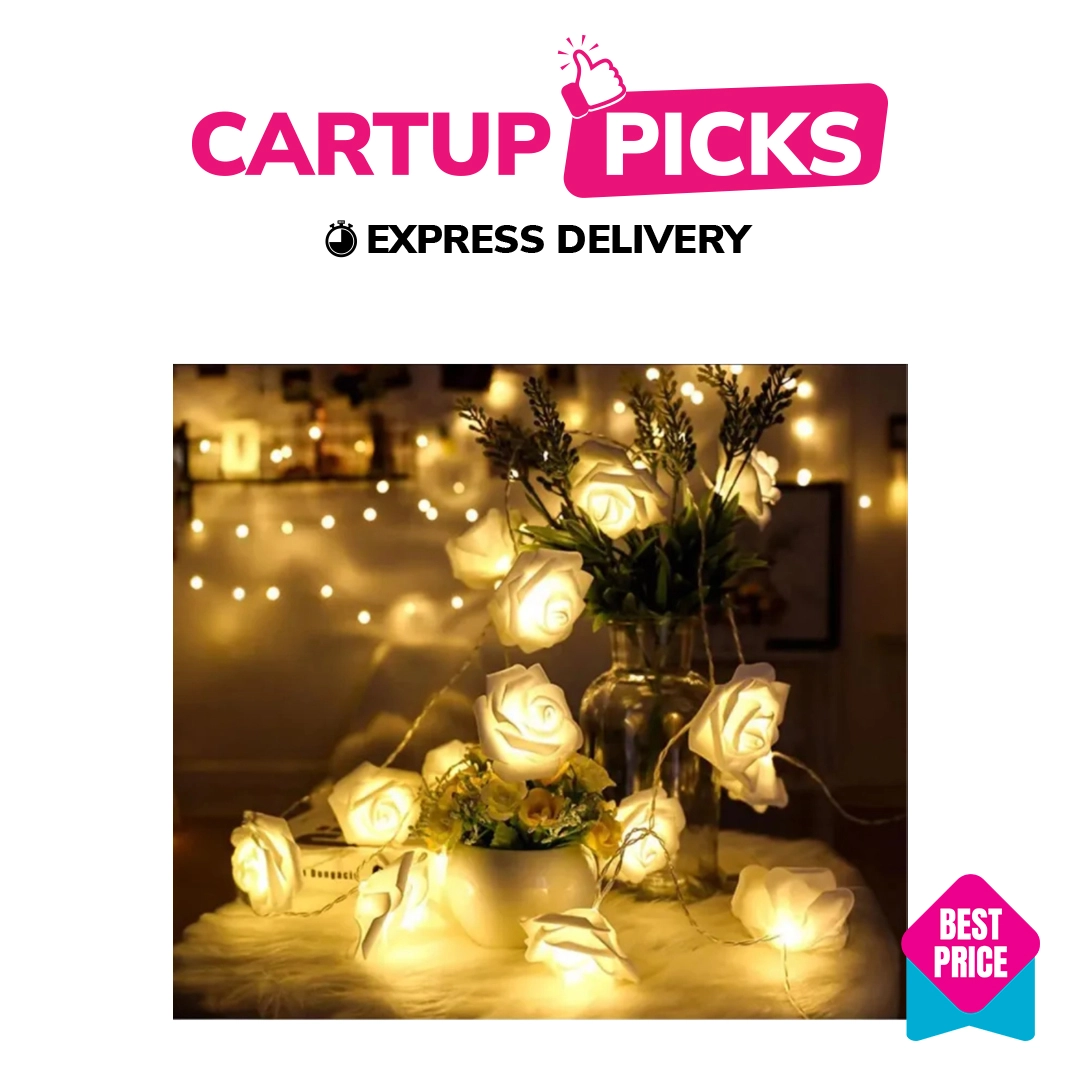 Decorative Party Fairy Light Warm White Artificial Soft Fashionable ...