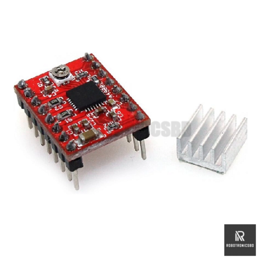 A4988 Stepper Motor Driver Module + Heat Sink | StepStick Microstepping ...