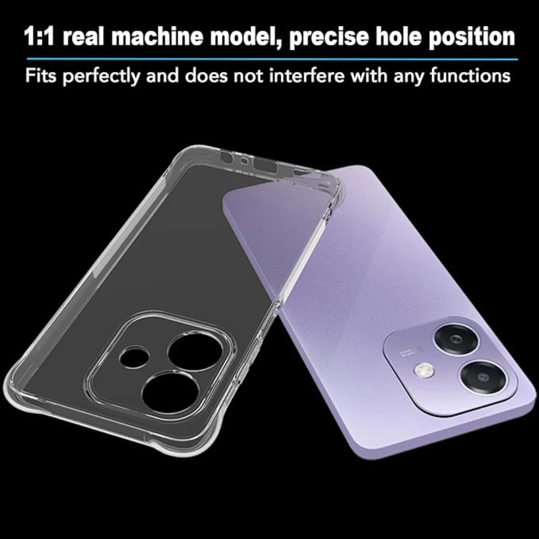 Oppo A3X 5G Transparent Tpu Case – Slim, Flexible & Shockproof Back ...