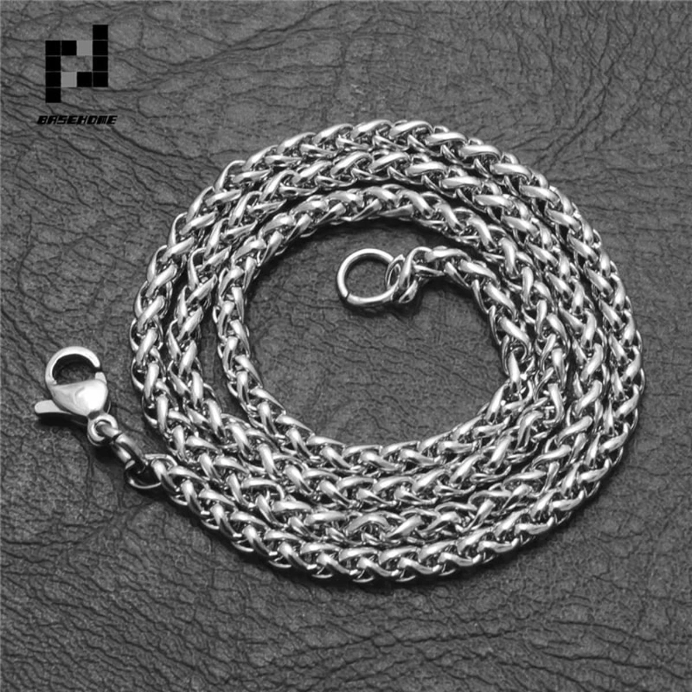 Men's Necklace Stainless Steel Cuban Link Chain