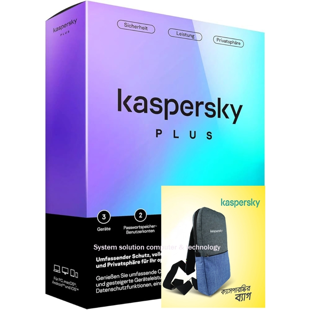 Kaspersky Plus 3-User-1-year-2 Password private Vaults Advanced ...