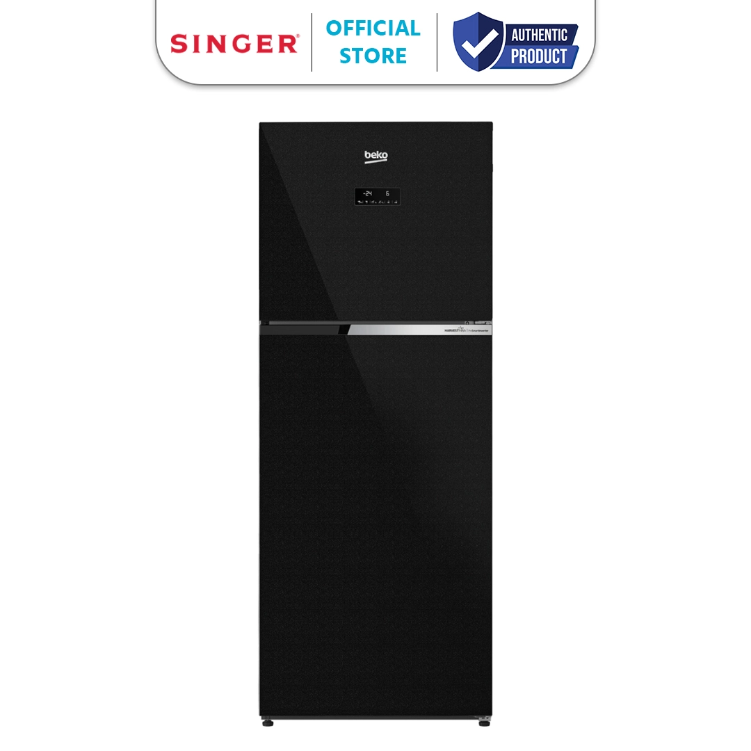 Beko No Frost Refrigerator | 375 Ltr | B5RCNS37HUG | Black