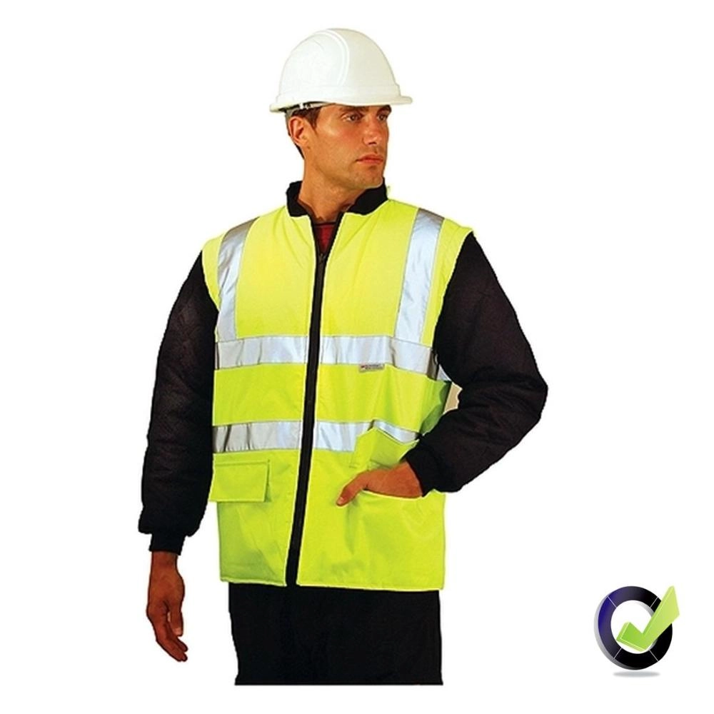 Reflective Safety Vest with Two Large Pockets