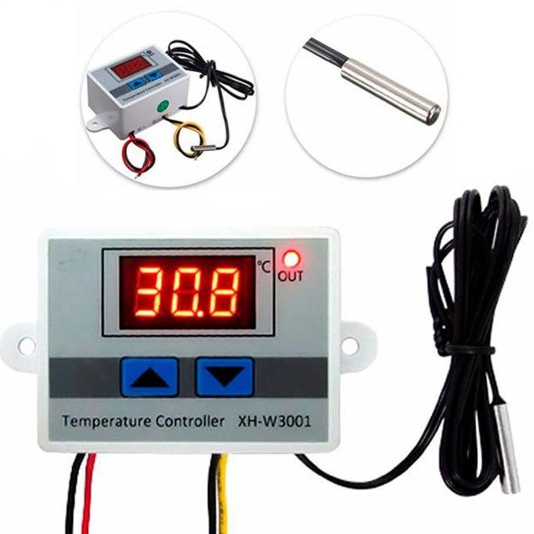 AC 220V W3001 Digital Temperature Controller W3001 Temperature ...