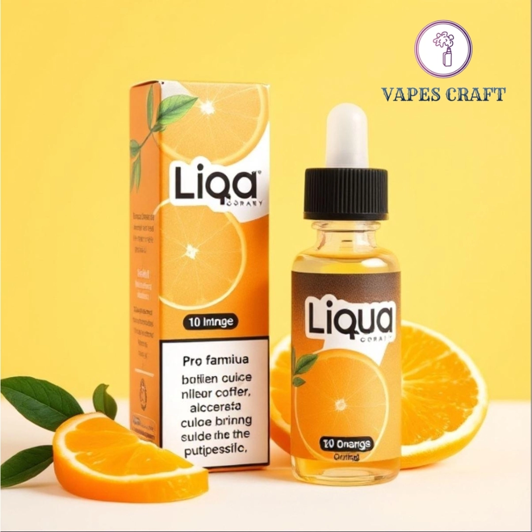 10 ML Orange Flavor Liquid Vape Juice For E-cigarette And Vapes