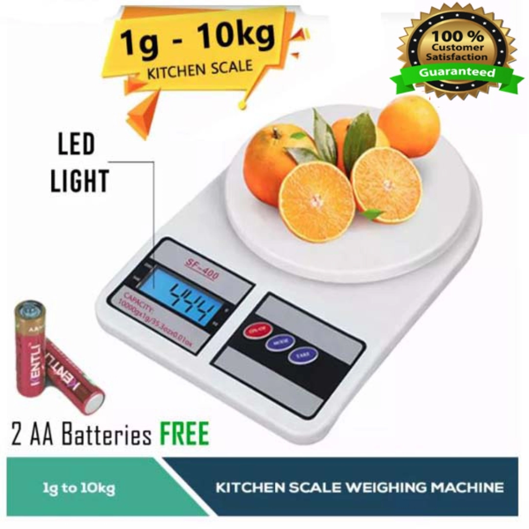 Kitchen Scale Digital For Food Measuring 10Kg Electronic Kitchen Scale ...