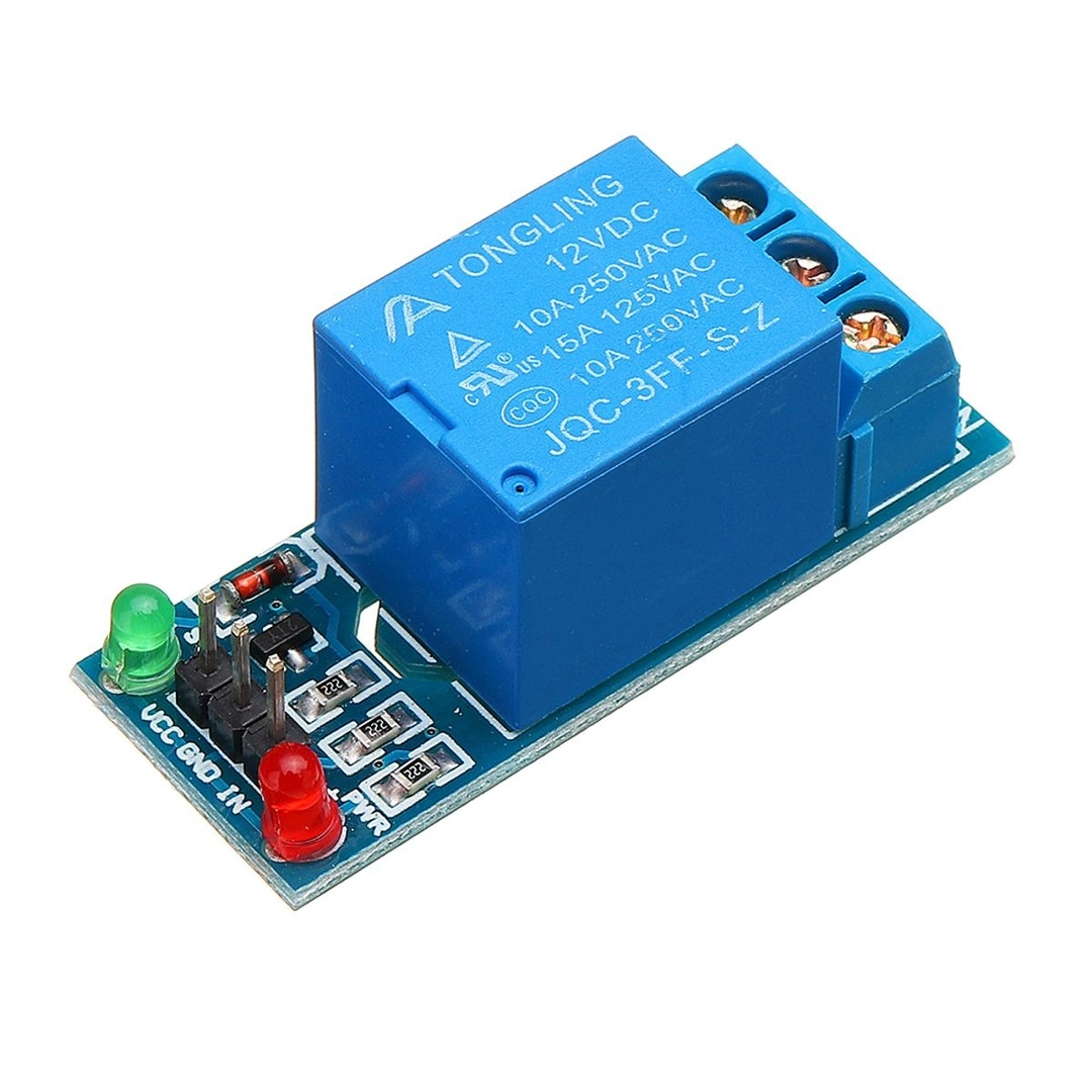12V Relay 1CH 1 Channel Module DC 12V Single Channel Trigger Relay ...