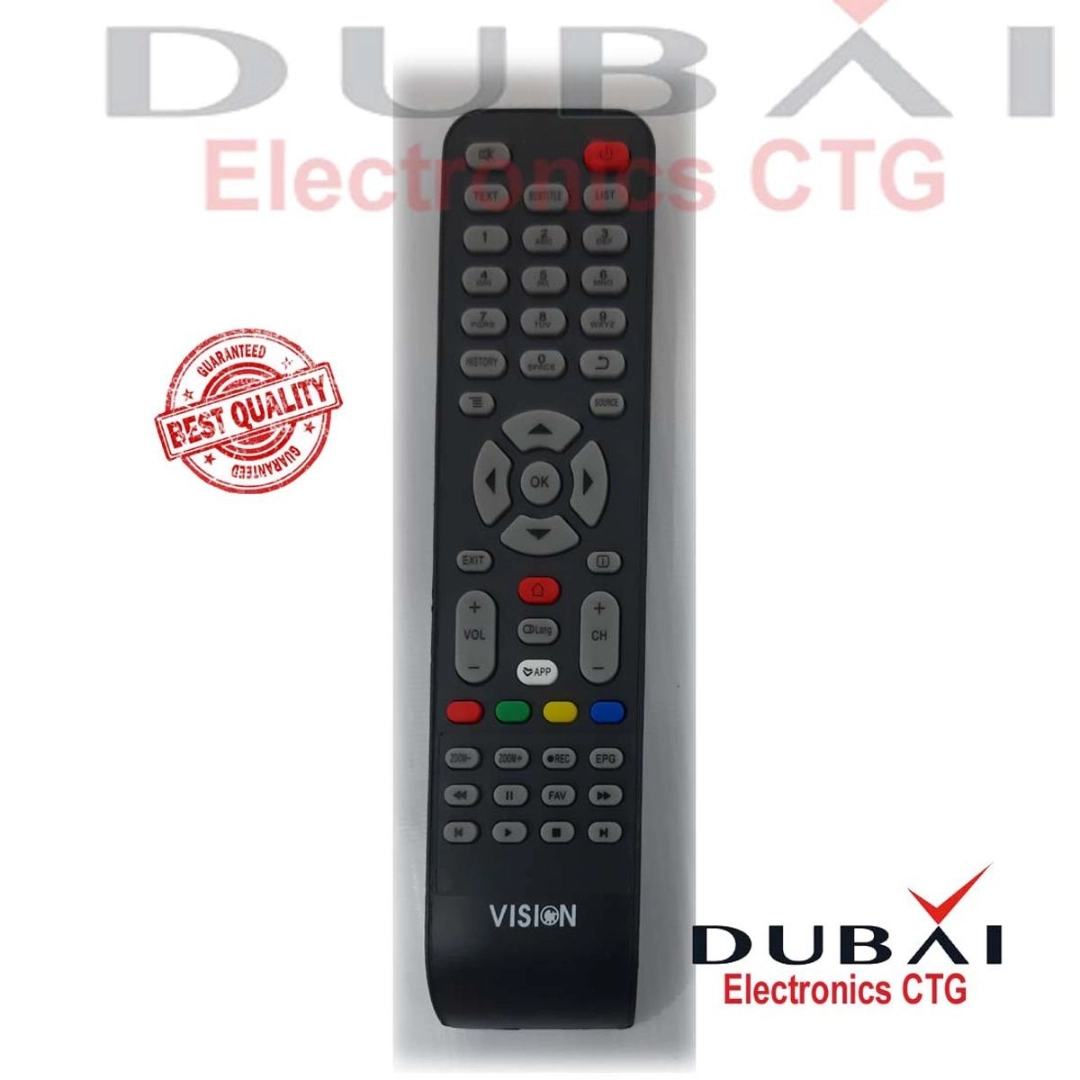Vision LCD TV compatible Remote Control High Quality. LCD TV Master ...