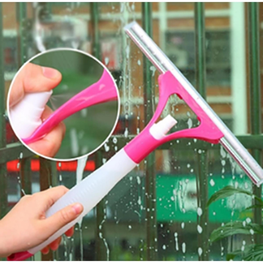 Water spray glass cleaner