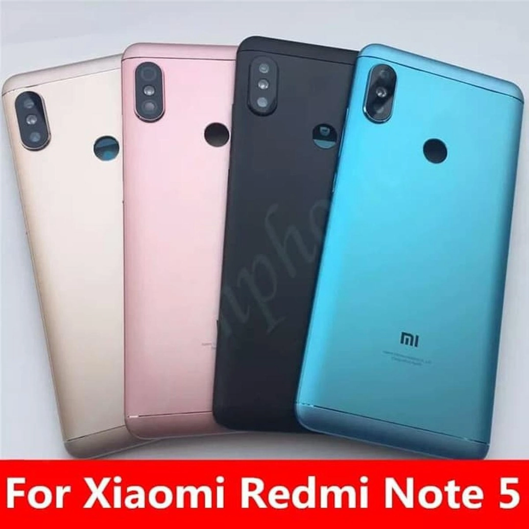 For Xiaomi Redmi Note 5 Pro Phone Battery Back Cover Backshell Glass ...