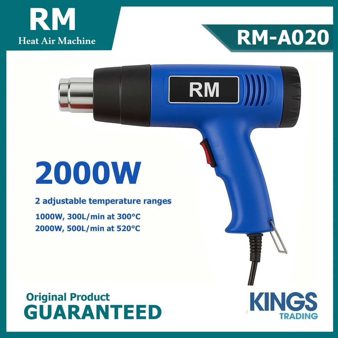 RM 2000W Heat Air Gun/Machine 2 Adjustable Mode Model RM-A020