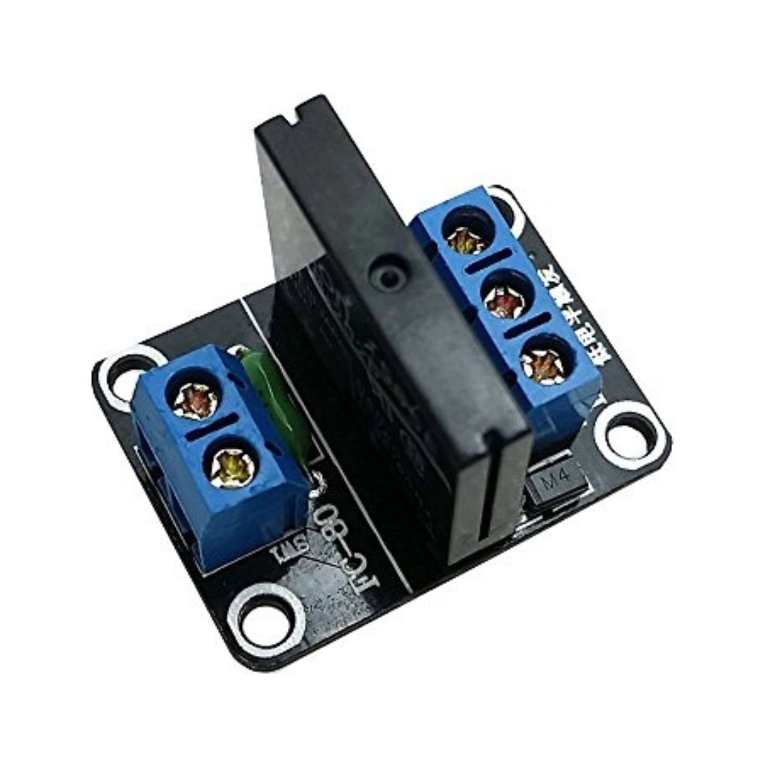 1 Channel 5V Module Solid State Relay High Level Trigger DC-AC PCB SSR ...