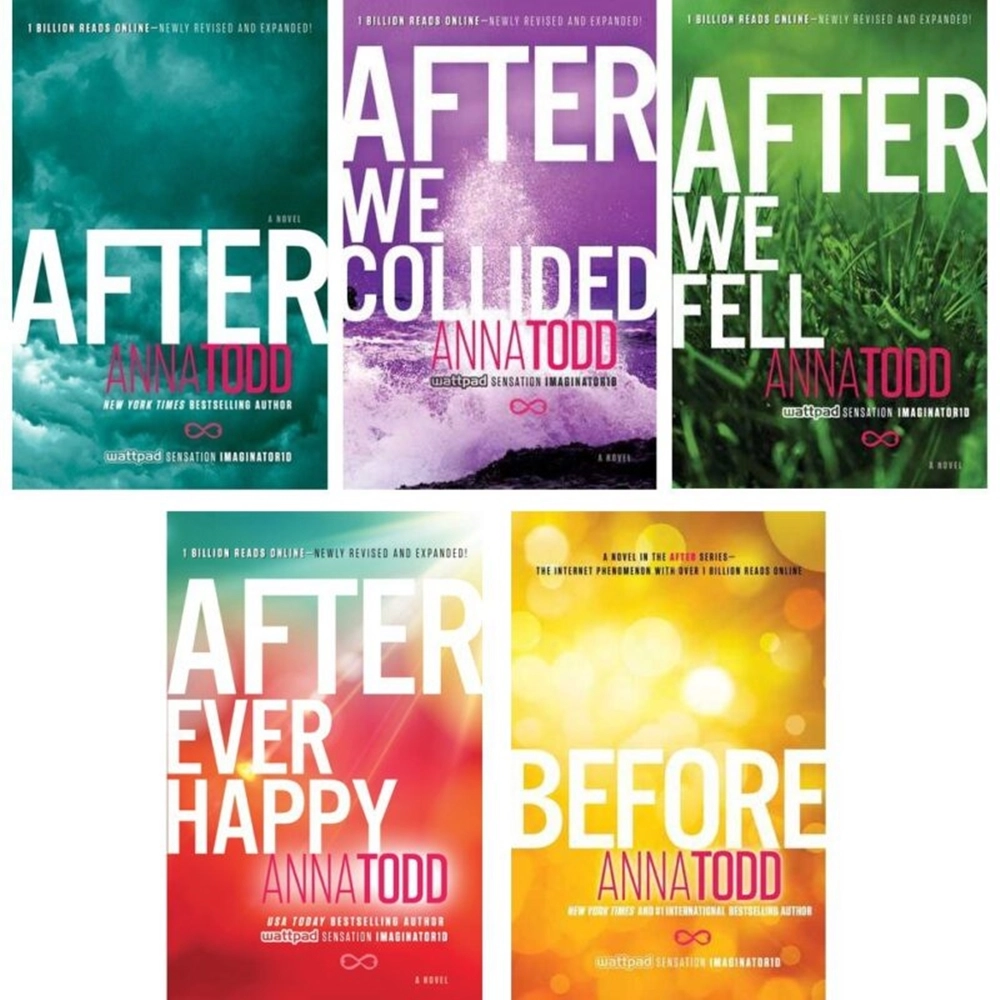 The Complete After Series Collection 5 Books Box Set by Anna Todd (After Ever Happy, After ...