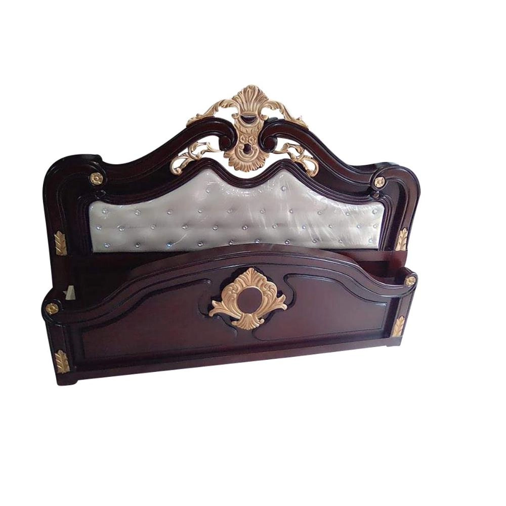 Gorgeous Noksha Bed B-575 Malaysiyan process wood