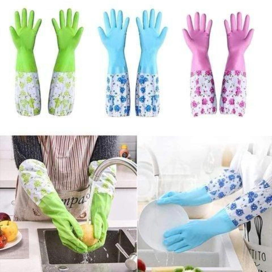 Kitchen Cleaning Gloves 1 Pairs Housework Anti-rust Hands for ...