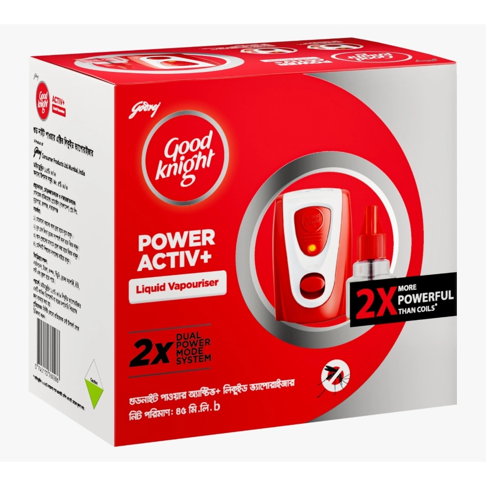 Goodknight Power Activ+ Liquid Vaporizer Combi Machine & Refill
