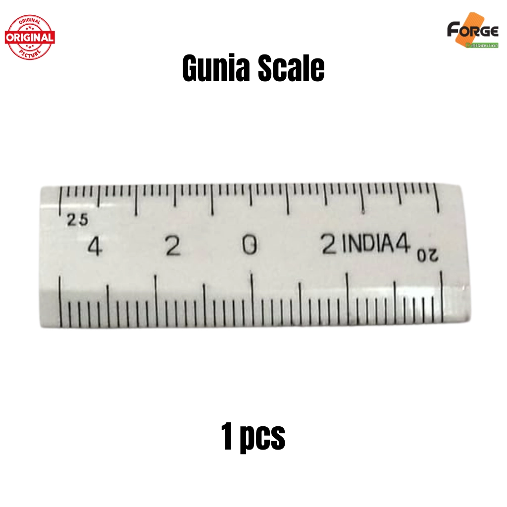 Gunia Scale (Big) White Color – Durable Land Surveying & Measurement ...