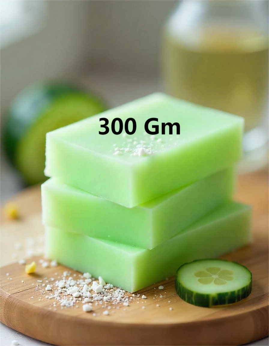 Cucumber Soap Base Pure Organic Chemical Free Melt & Pour Soap Base Bar ...
