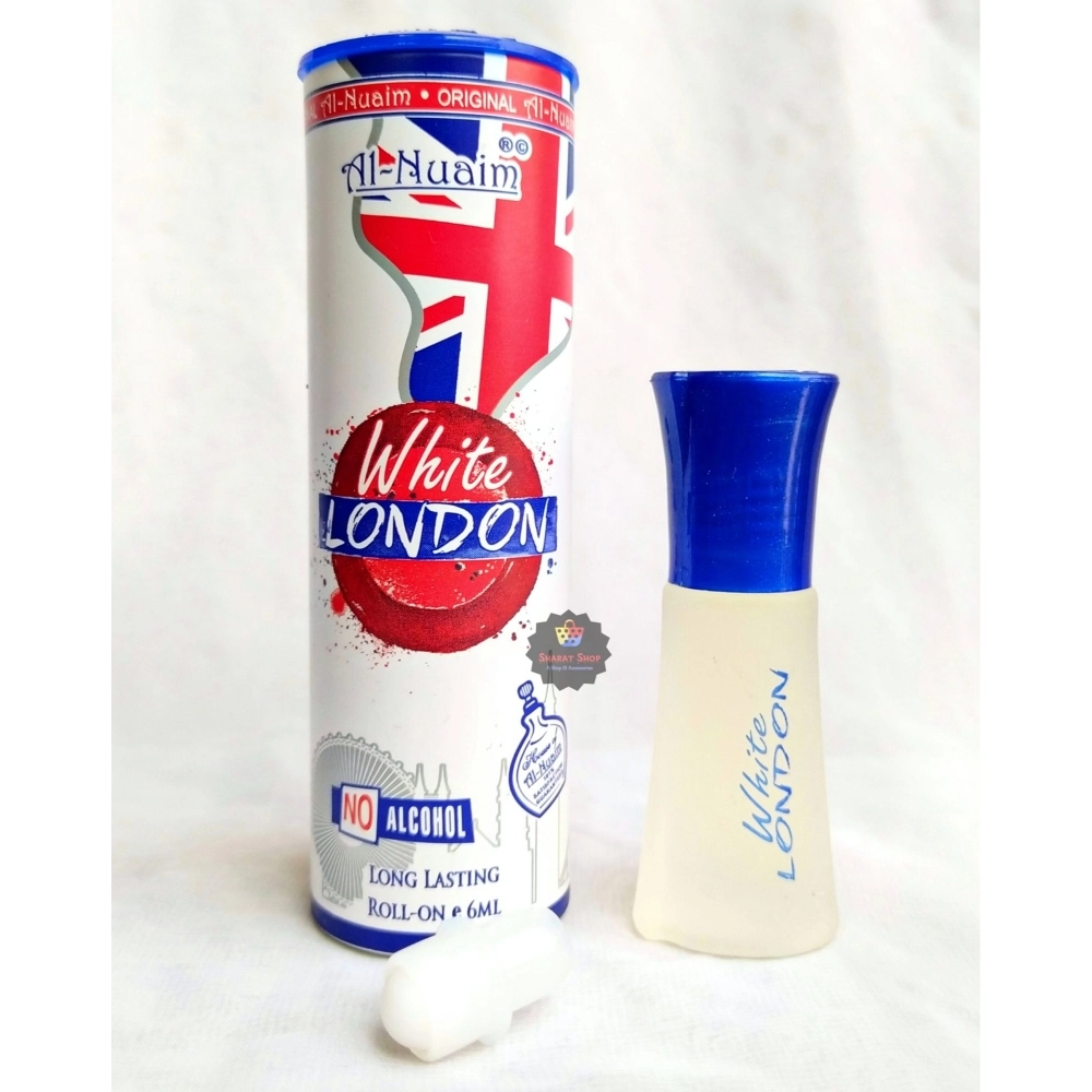Al Nuaim White London Roll On Attar Non Alcoholic Long Lasting Perfume ...