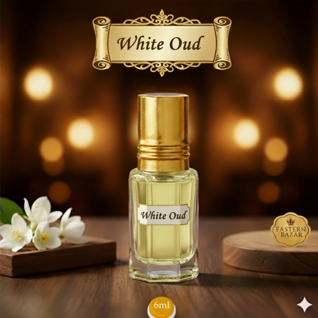 Eastern Bazar White Oud – Premium Luxury Perfume Oil (Attar) Long Lasting 6ml/12ml