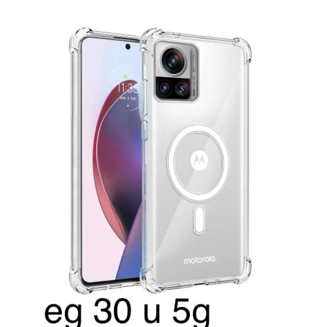 Motorola Edge 30 ultra Flexible Clear Transparent Soft TPU Back Case Cover