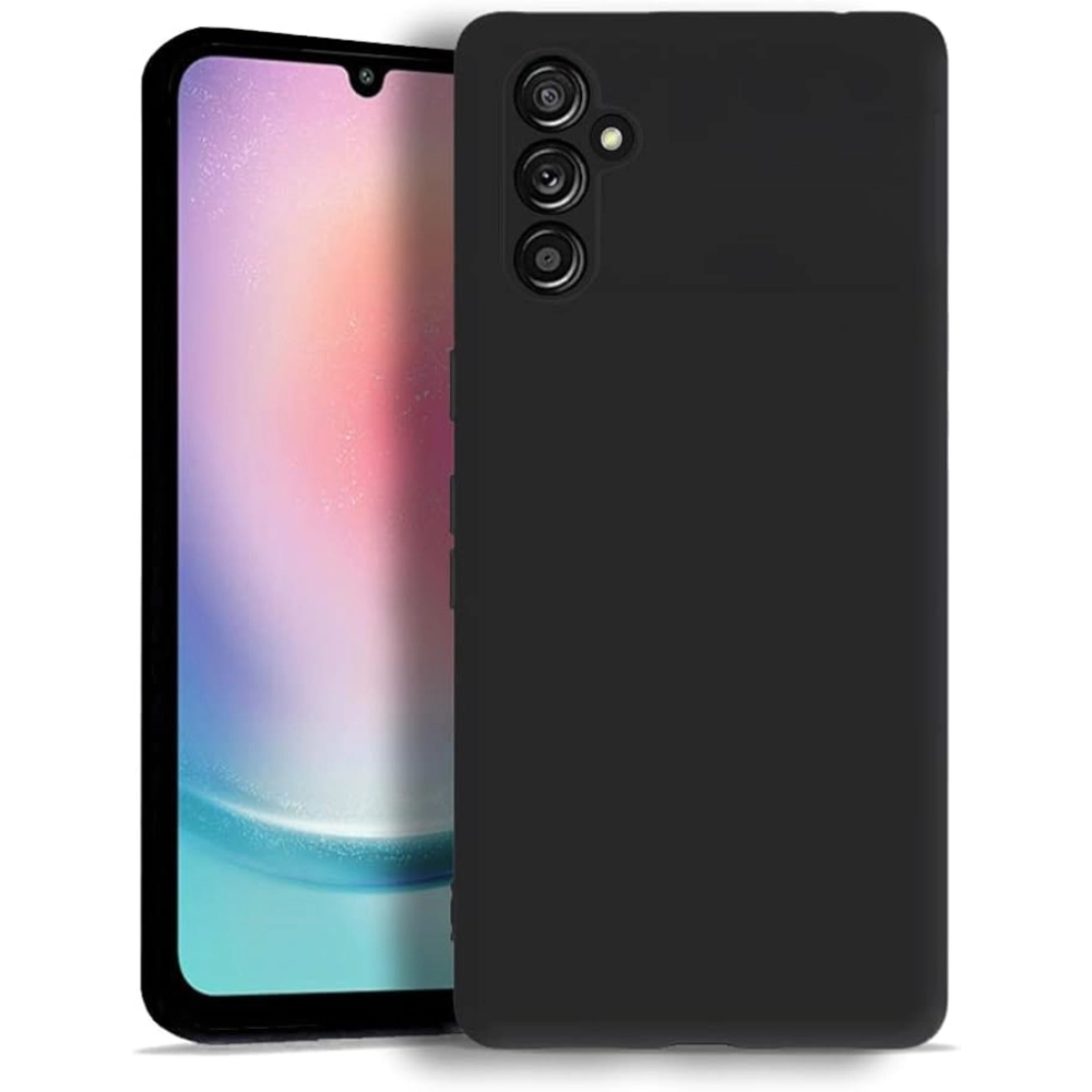 Samsung A24 Silicone Soft Gel Rubber Slim Liquid Cover Shockproof ...