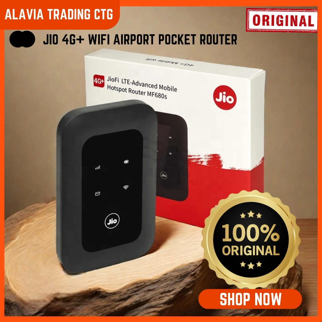 Jio Mf680S 4G Lte Airport Pocket Router Portable Wifi Hotspot Router ...