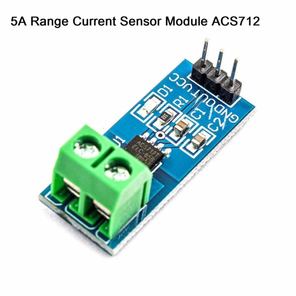 5A Range Current Sensor Module ACS712 5A Current Sensor Module Straight ...