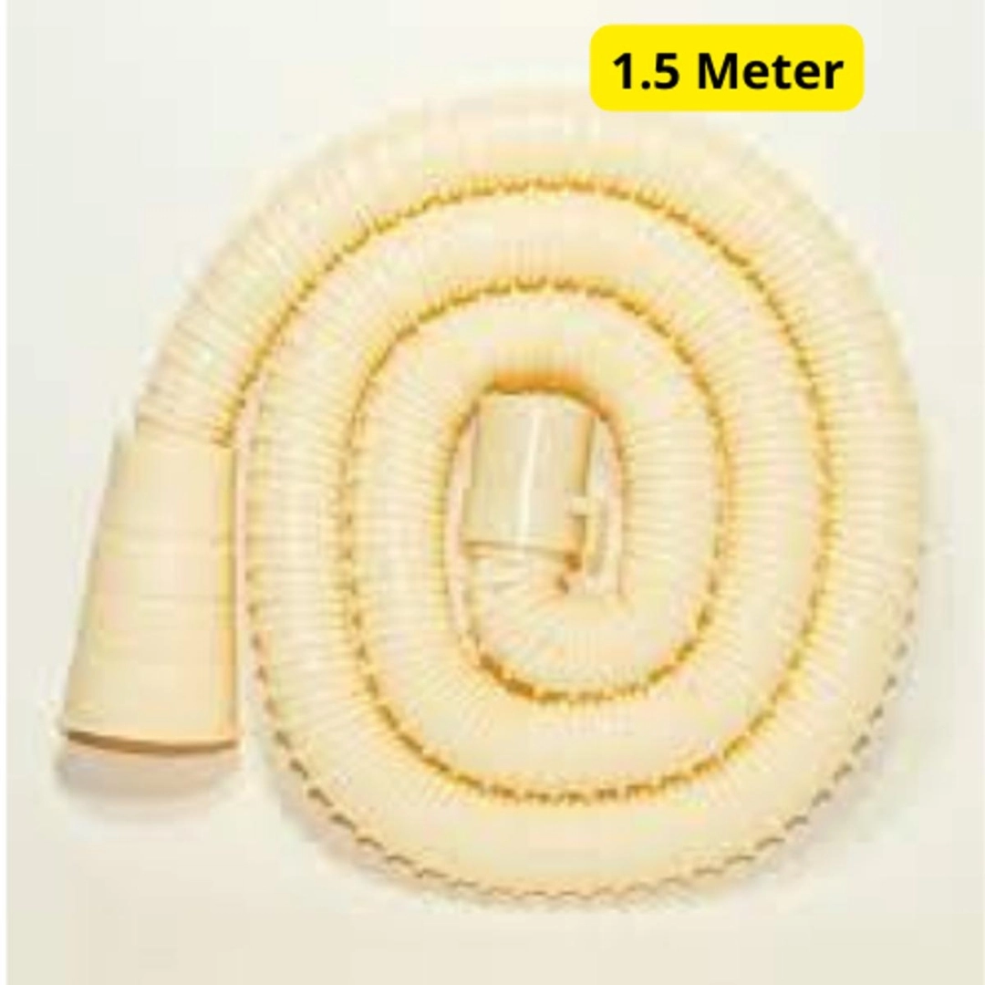 1.5 Meter Front Load Fully Automatic Washing Machine Waste Water Outlet ...